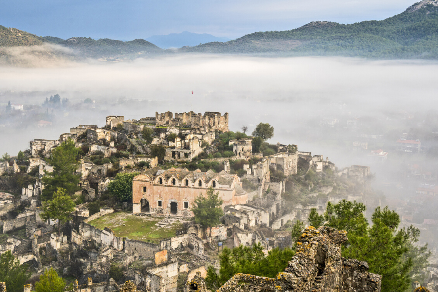 The Best Tourist Areas of Kaykoy - Doga Apartments Hotel - Kayakoy Hotel